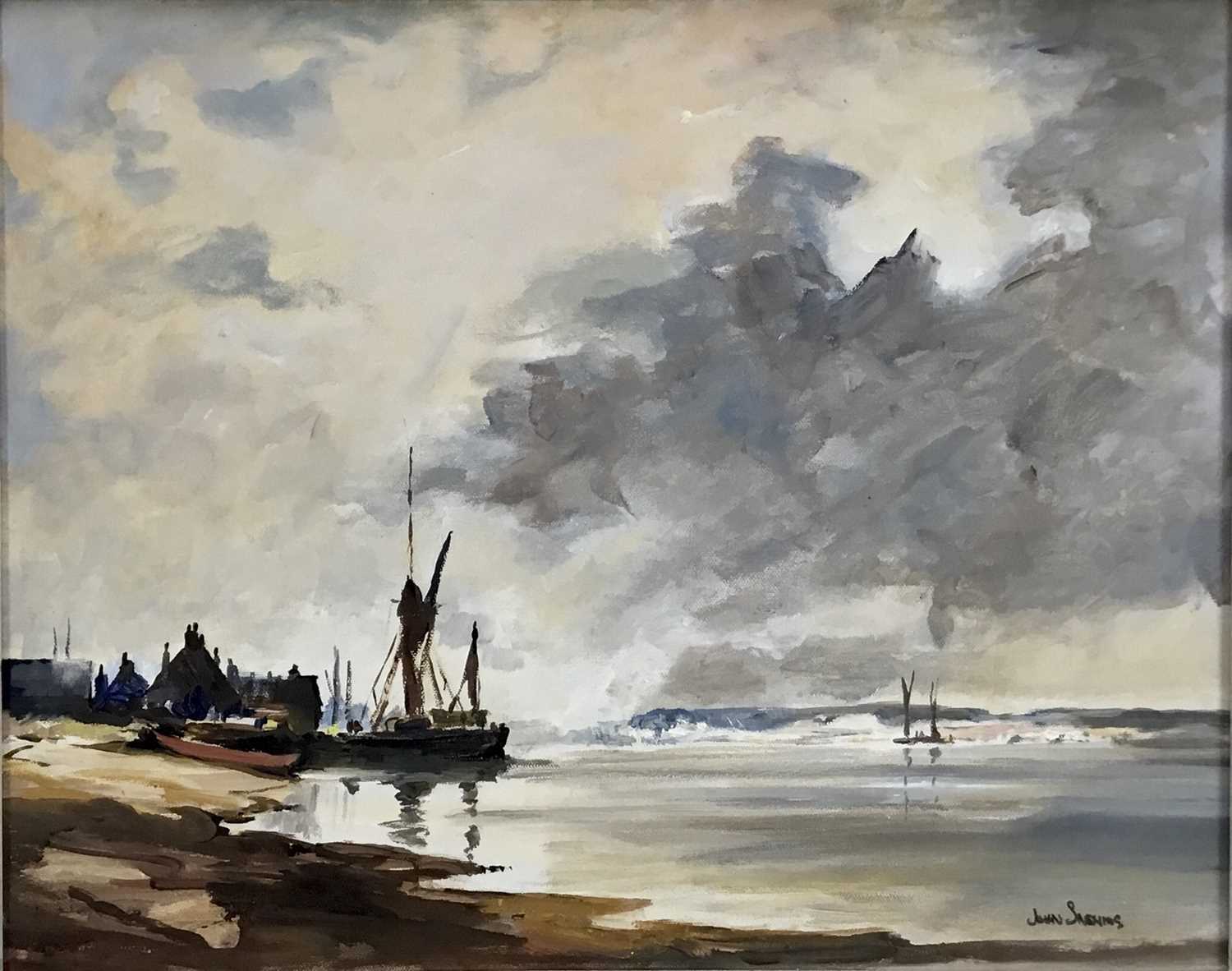 Lot 252 - John Snelling F.R.S.A. born 1914, oil on