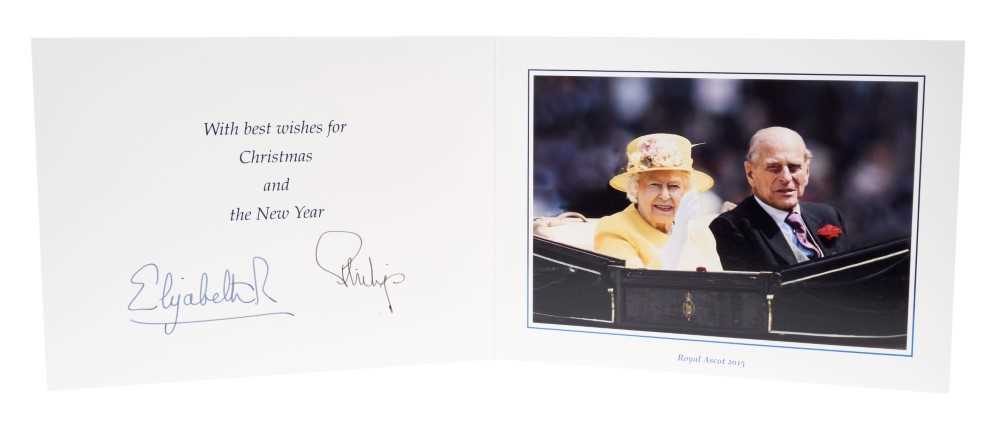Lot 95 - H.M.Queen Elizabeth II and H.R.H. The Duke of