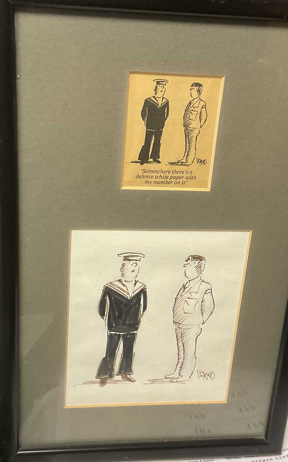 Lot 156 - Bill Tidy (b. 1933) original pen and wash