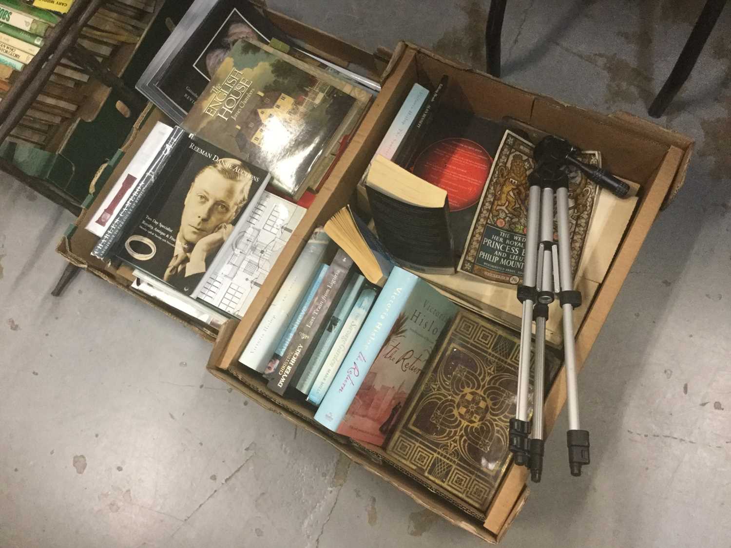 Lot 530 - Four boxes of assorted reference books