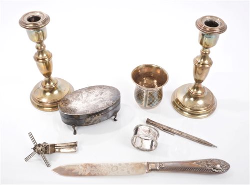 Lot 321 - Selection of Miscellaneousellaneous Silverer