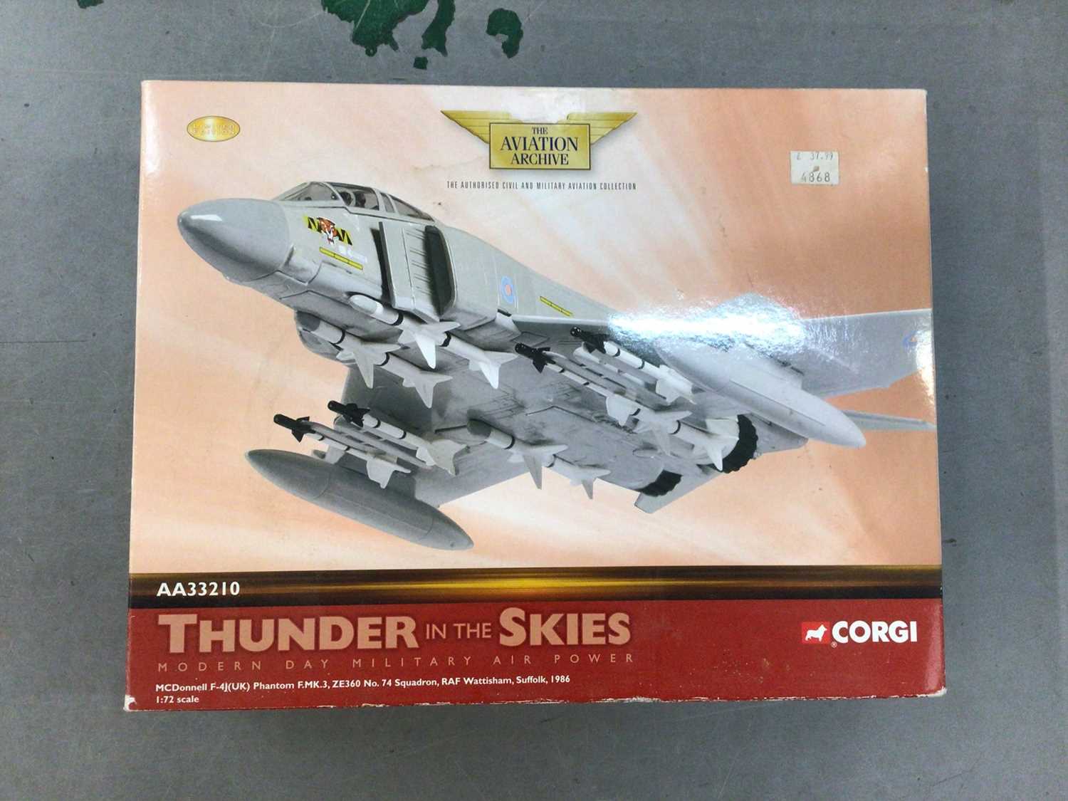 Lot 1822 - Corgi boxed selection of five Aviation