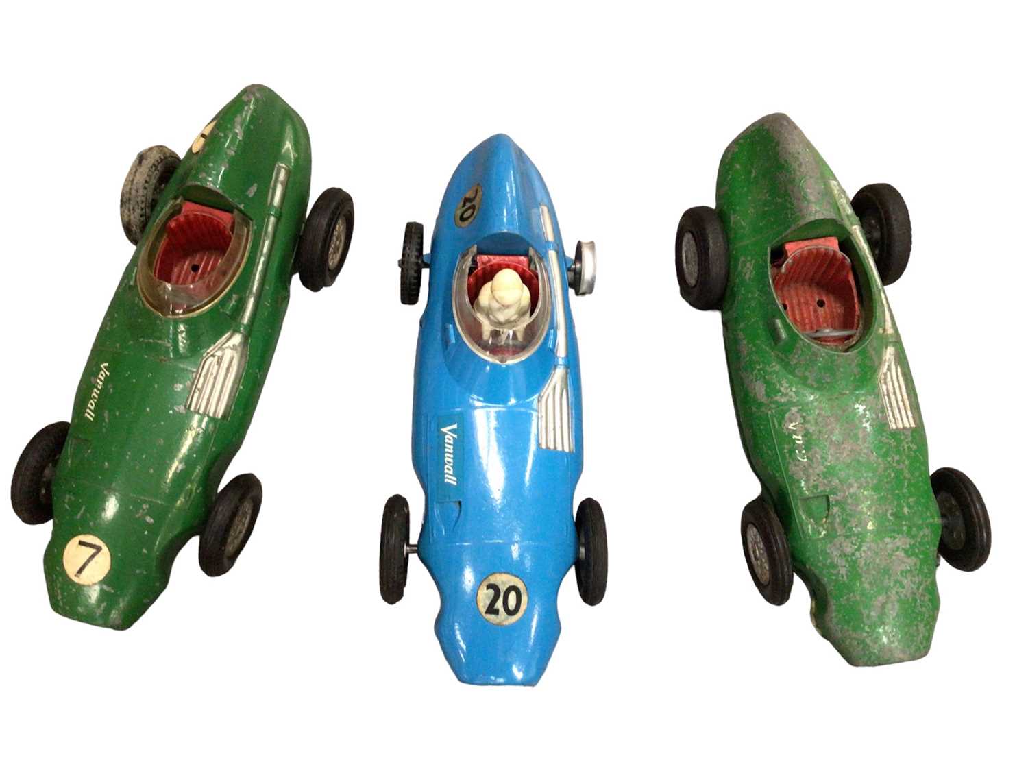 Lot 1883 - Three diecast Vanwall British Racing car