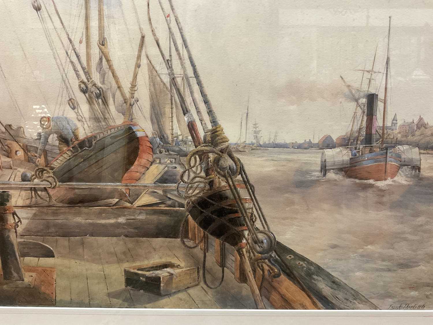 Lot 272 - Frank Thirkettle (1849-1916) watercolour,