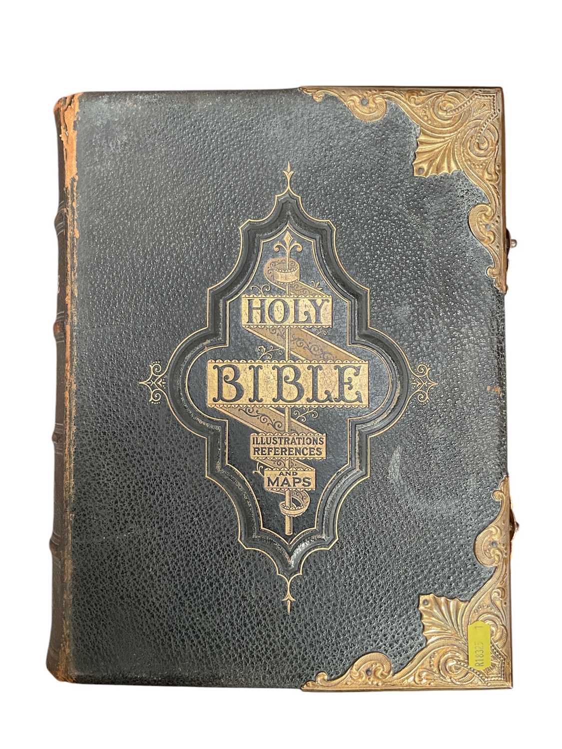 Lot 765 - Victorian leather bound family Bible