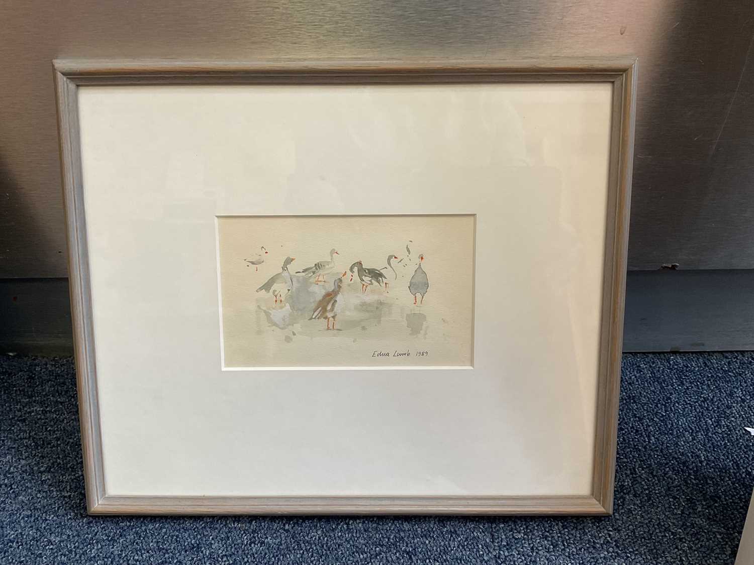 Lot 896 - Edna Lumb (1931-1992) watercolour - study of