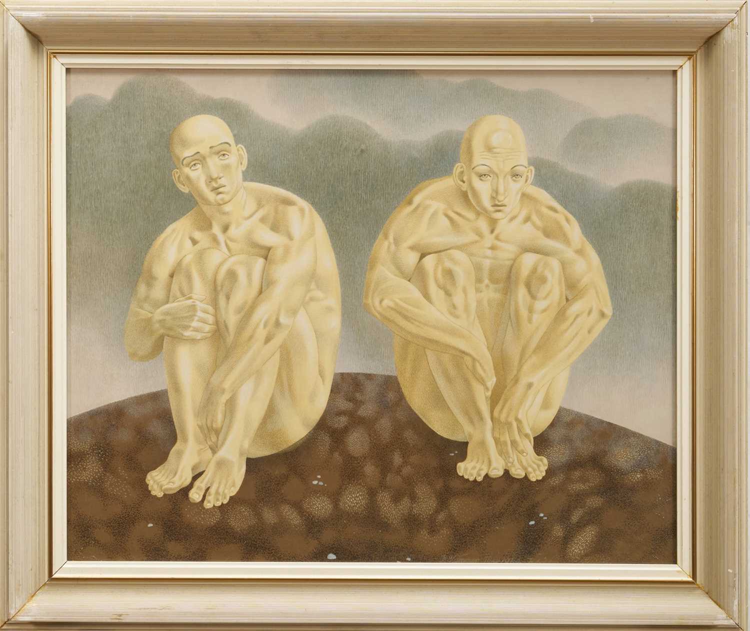 Lot 1082 - *Francis Plummer (1930-2019) egg tempera on