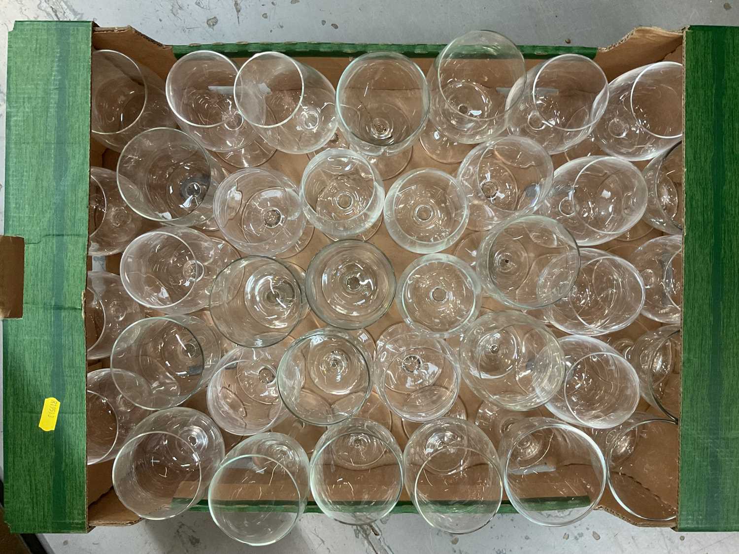 Lot 773 - Five boxes of glassware