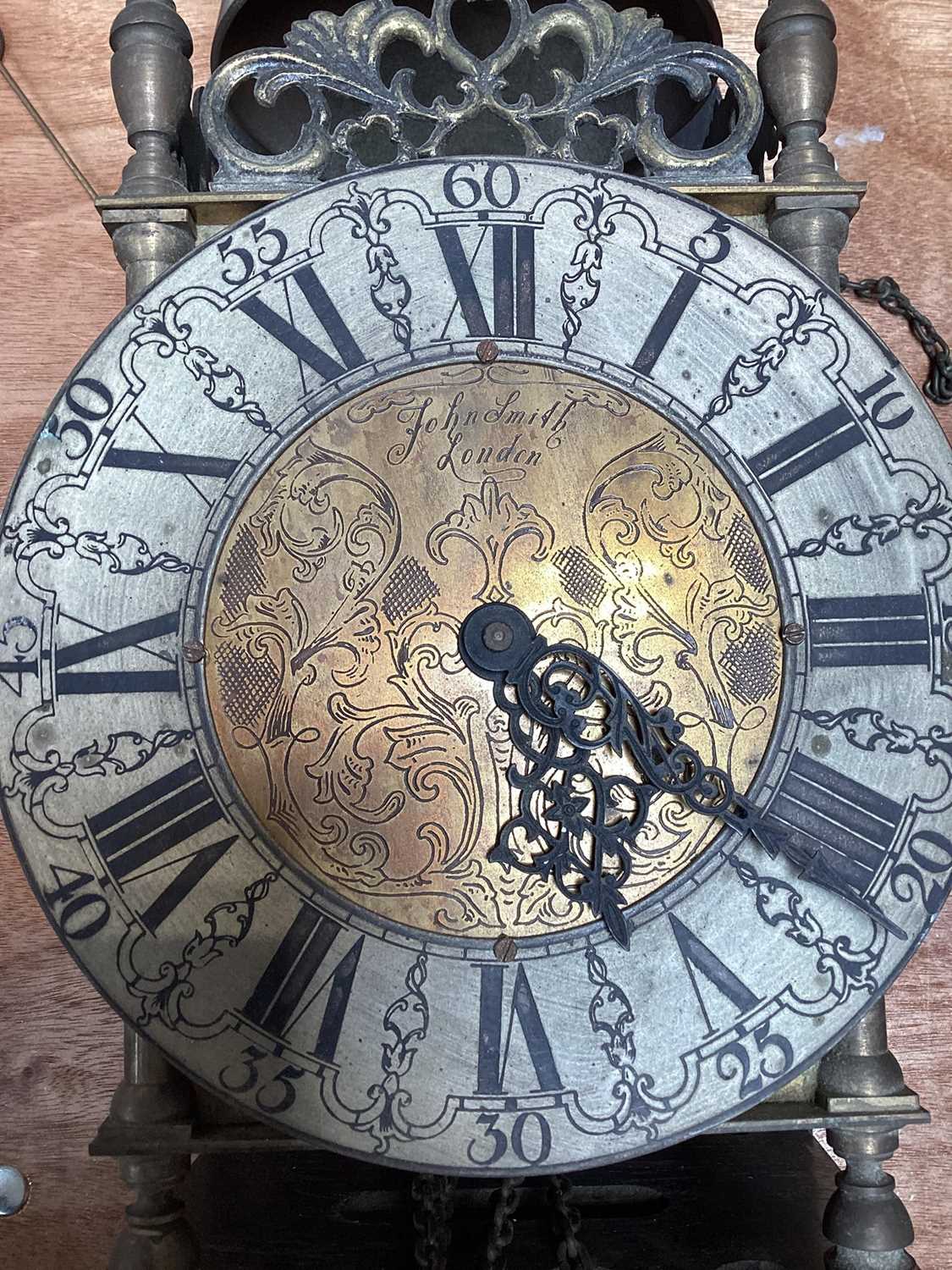 Lot 5172 - Franz Hermle brass lantern clock with