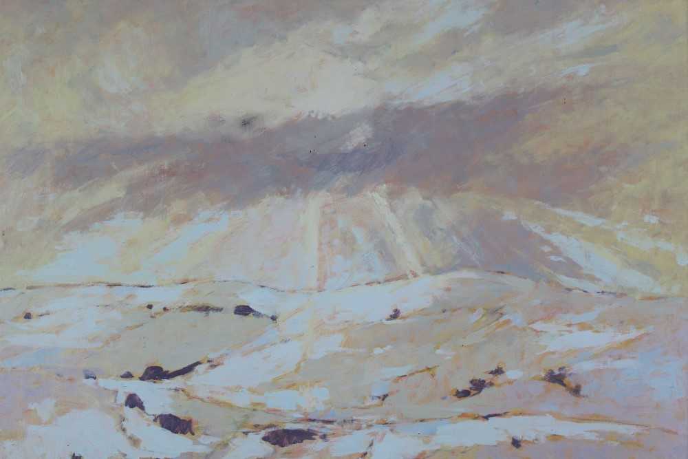 Lot 1067 - David Britton , contemporary, oil on board