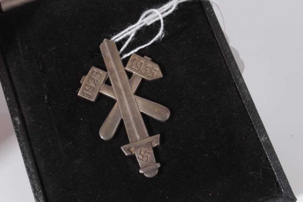 Lot 278 - Nazi German Gau Honor Badge 1925 - 1935,
