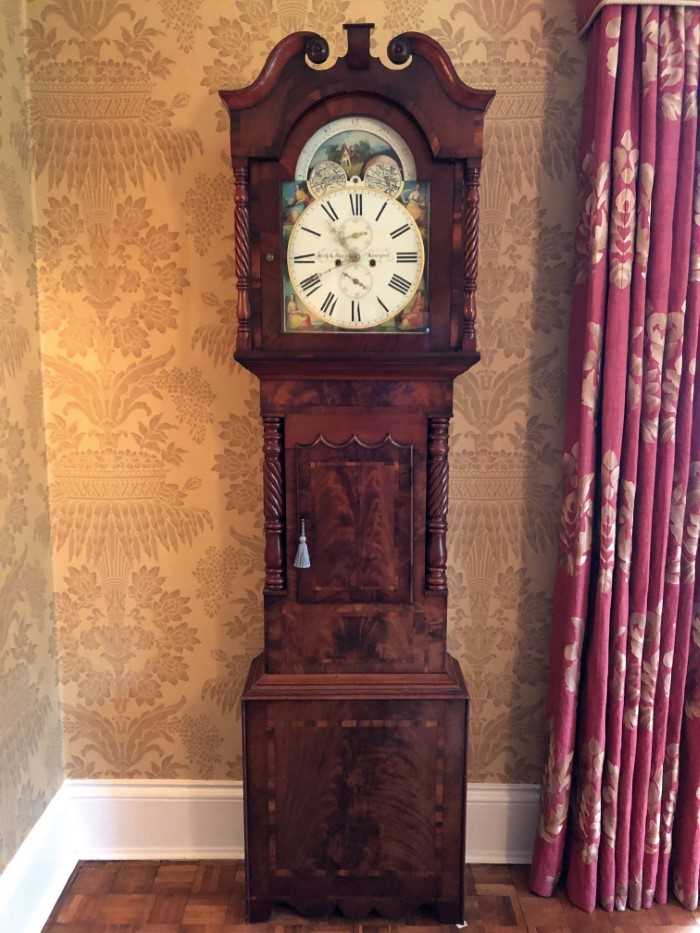 Lot 771 - 19th century mahogany cased longcase, the