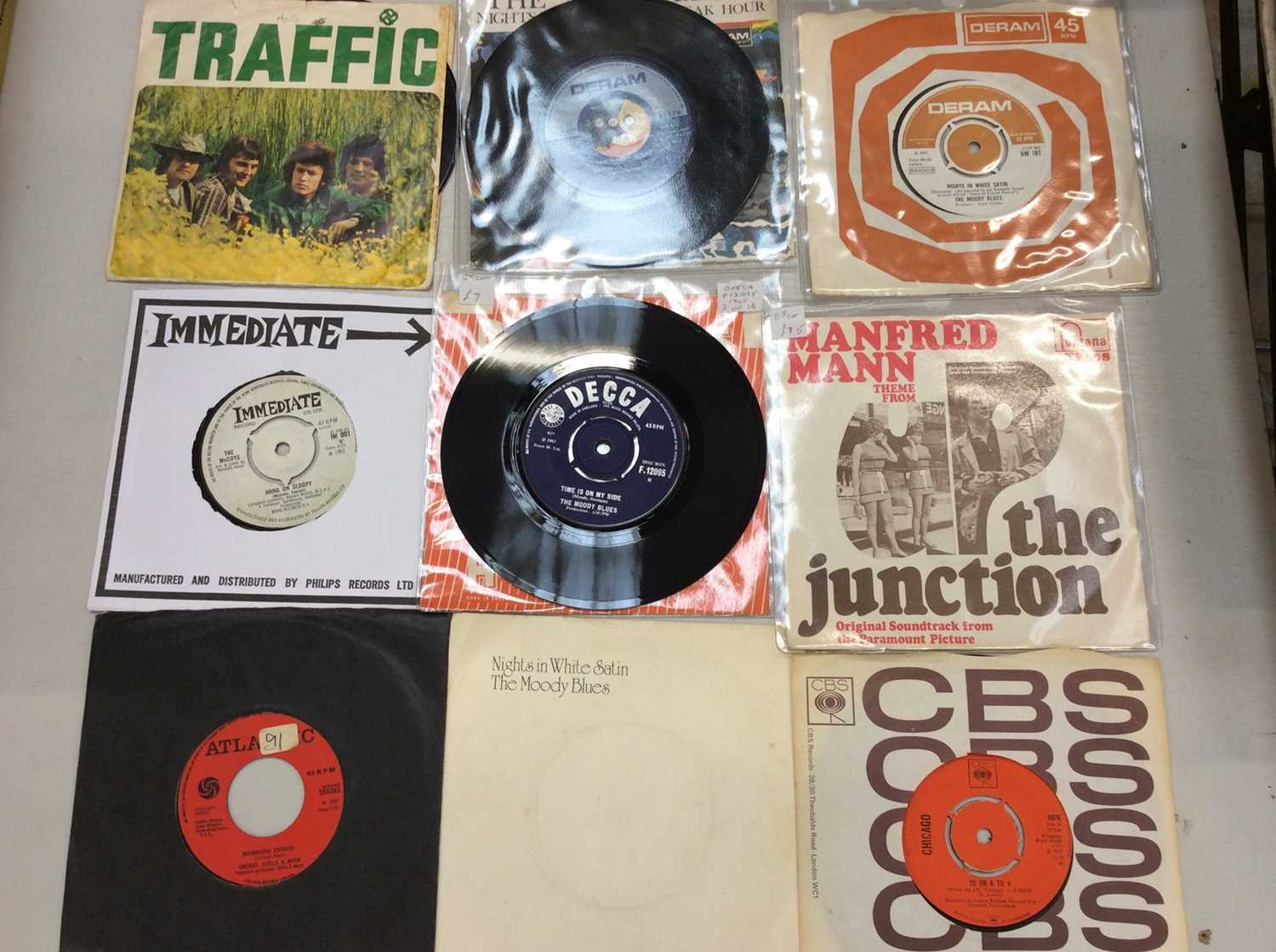 Lot 2102 - Single records including Traffic, Jethro
