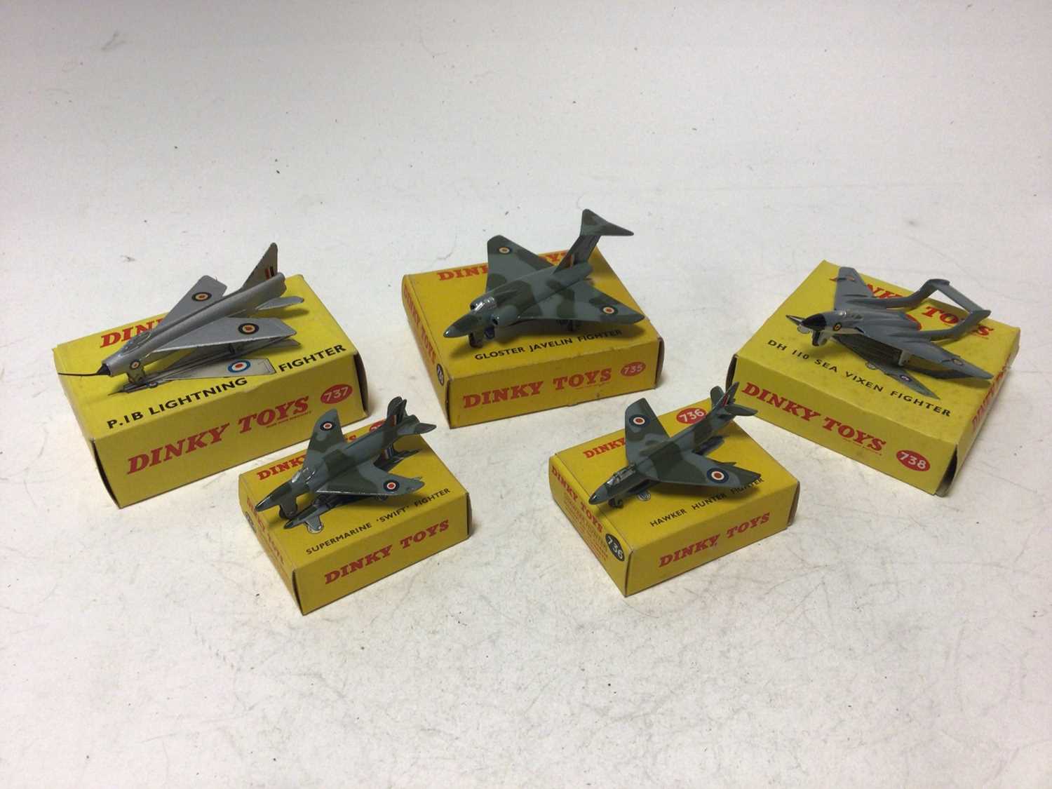 Lot 2229 - Dinky Supermrine 'Swift Fighter' No 734,